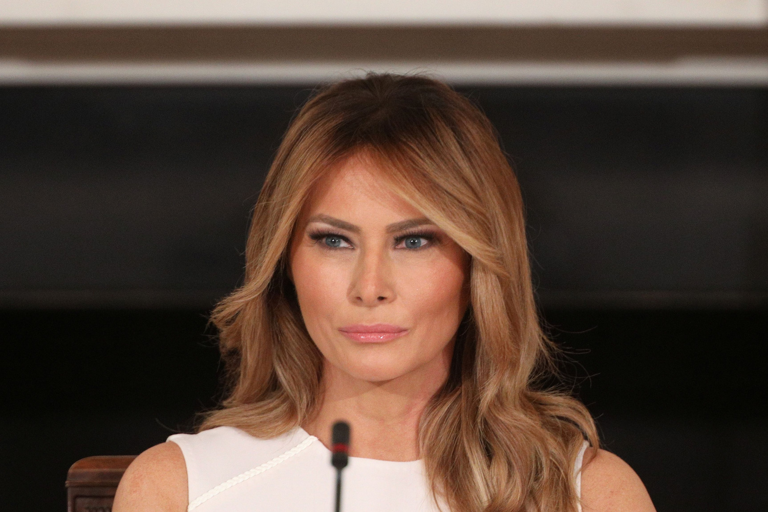 Melania Trumps Memorial Service Appearance Sparks Controversy Among
