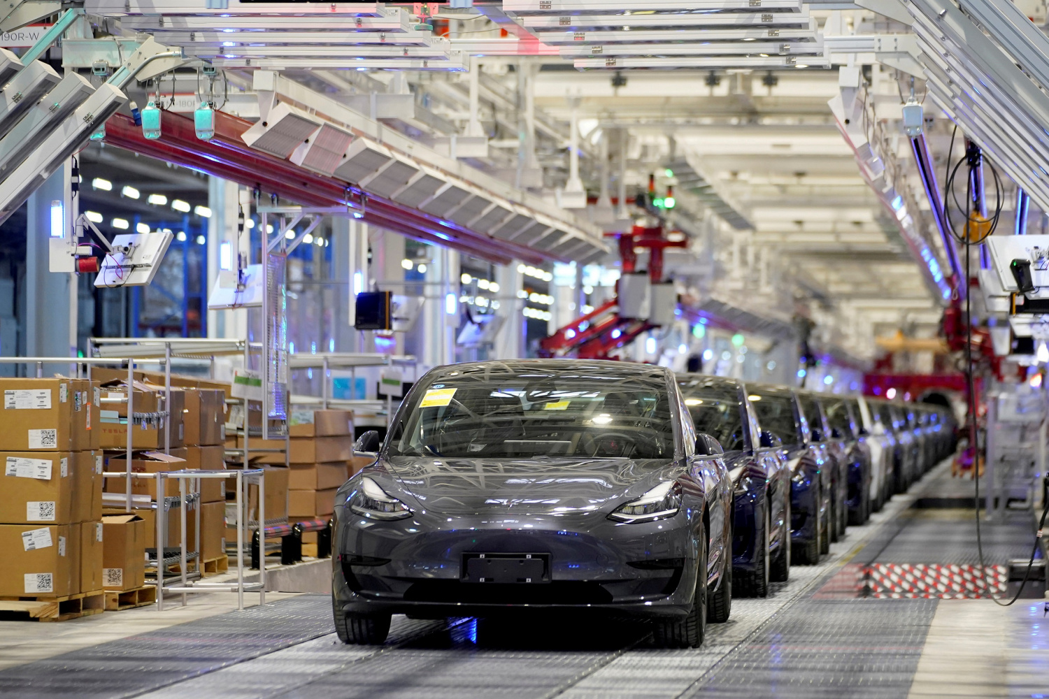 Tesla Expands Megapack Battery Production with New Shanghai Facility