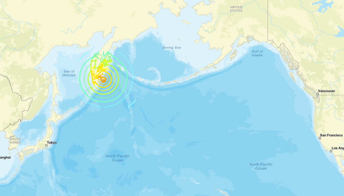 8.7-Magnitude Earthquake Near Russia Triggers Tsunami Alerts Across ...